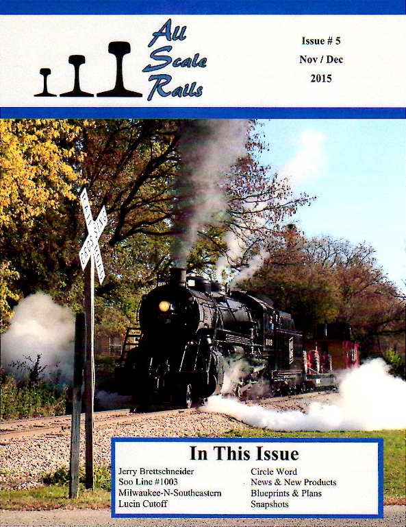 ALL SCALE RAILS - Back Issues Page